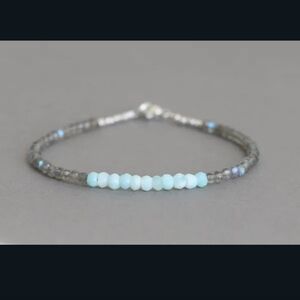 Jewelry | New Gorgeous Labradorite And Peruvian Opal Bracelet With ...